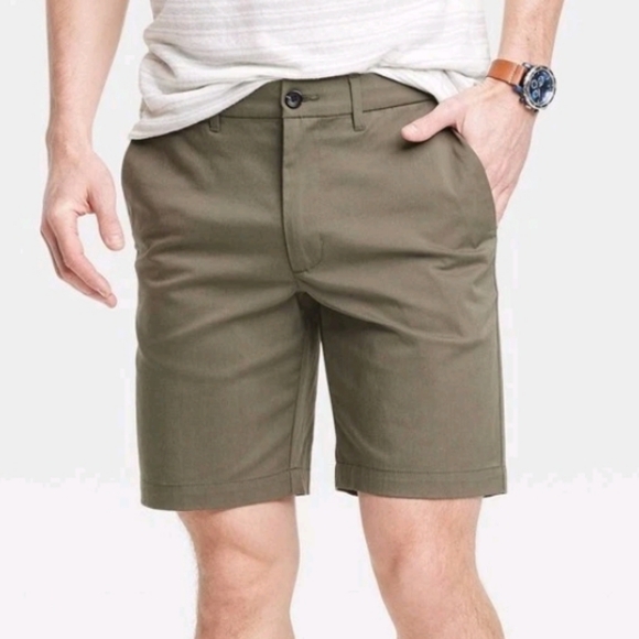 Goodfellow & Co | Shorts | Mens 9 Flat Front Tech Chino ...